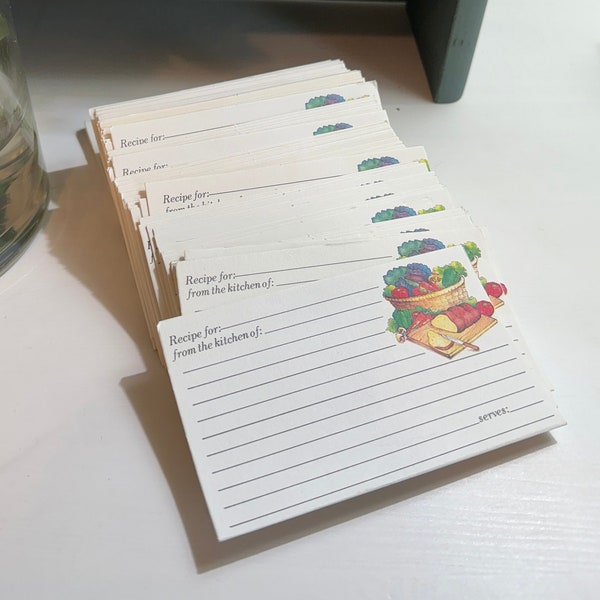 Vintage Recipe Card - Etsy