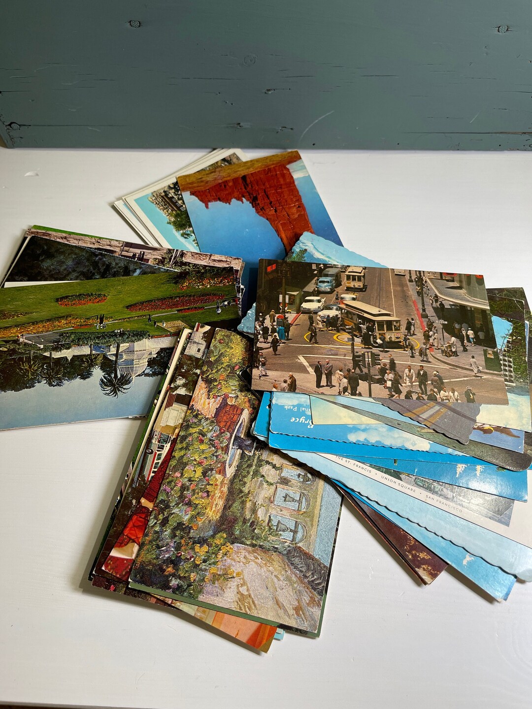 Vintage Postcards, Cards From the United States West Coast, Ephemera ...