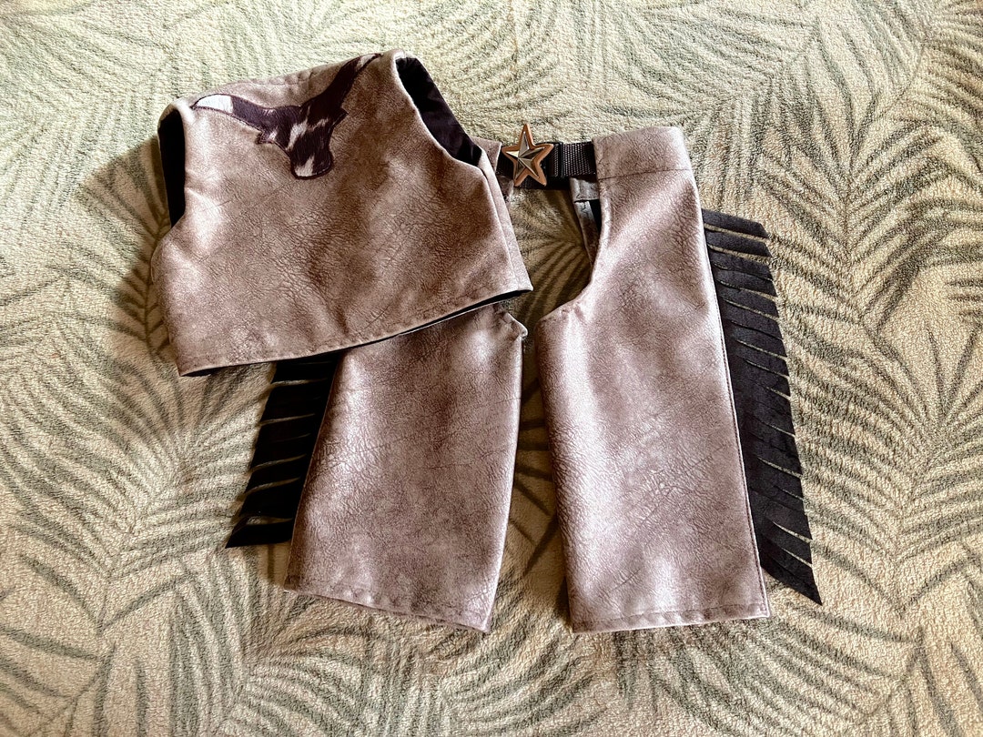 Infant/baby/toddler/child's Vest & Chaps Outfit - Etsy