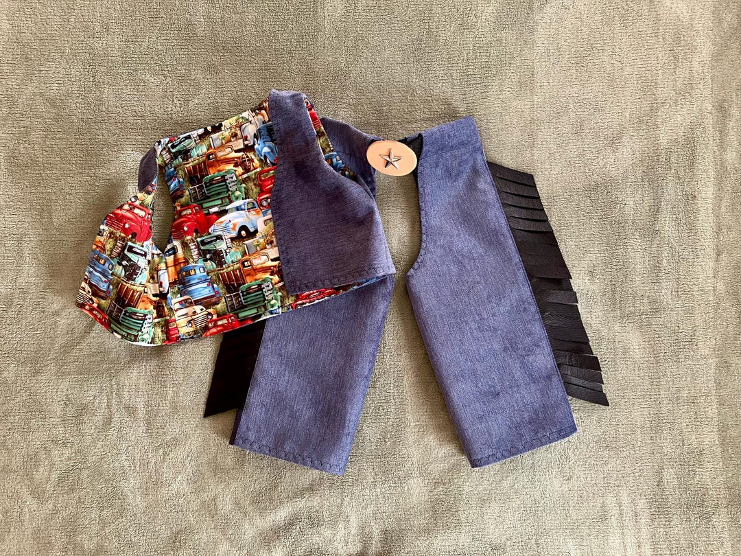 Baby/toddler Chaps & Vest - Etsy