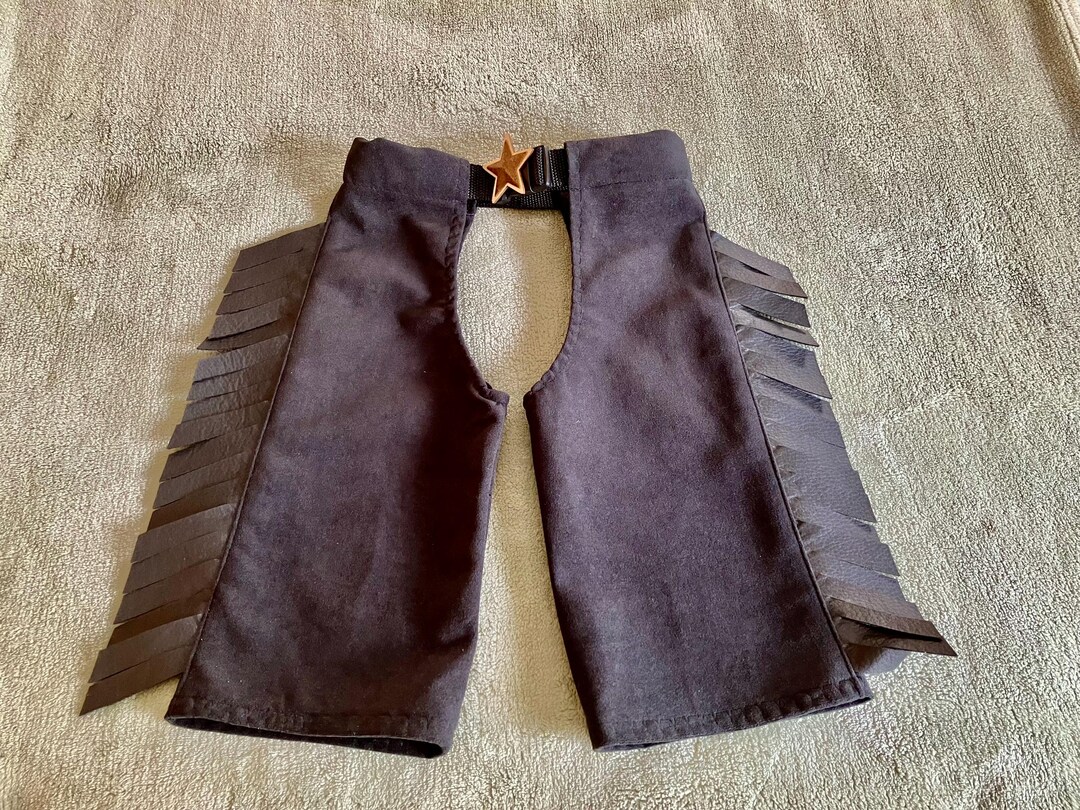 3-6 Mos. Ultra Suede/cotton Baby Chaps - Etsy