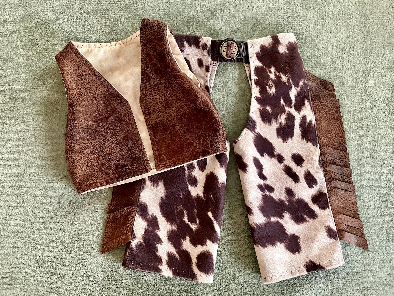 Baby, Toddler, Kids Chaps & Vest - Etsy