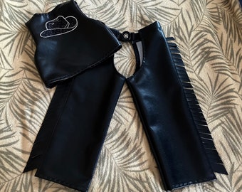 Baby/toddler/child's Western Chaps & Vest Outfit - Etsy