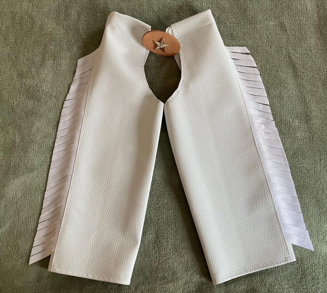 Size 4T Faux Leather Chaps - Etsy