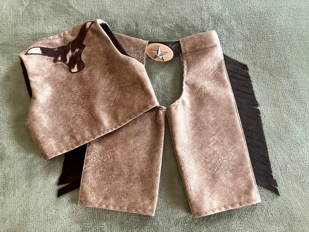 Infant/baby/toddler/child's Vest & Chaps Outfit - Etsy