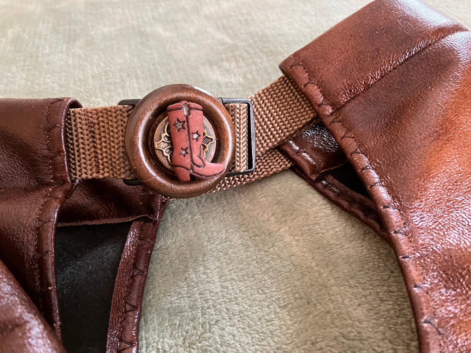 Baby/toddler/child's Faux Leather Chaps & Vest - Etsy