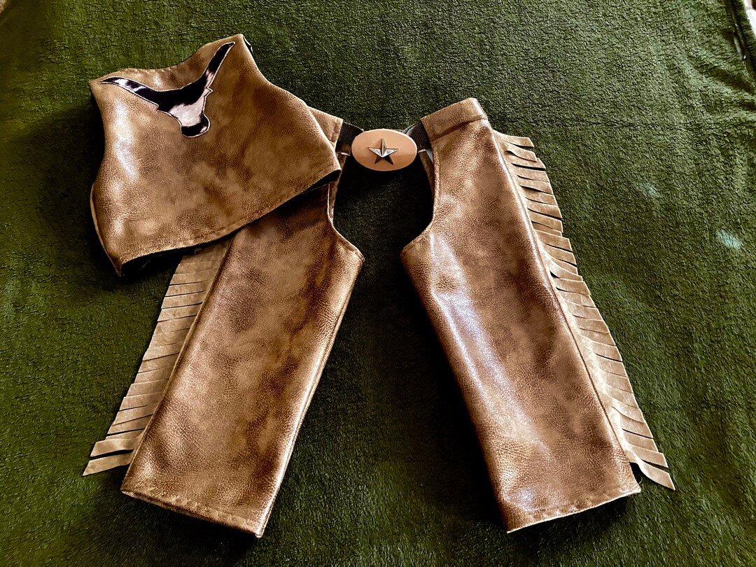 Toddler/child's Chaps & Vest Outfit - Etsy