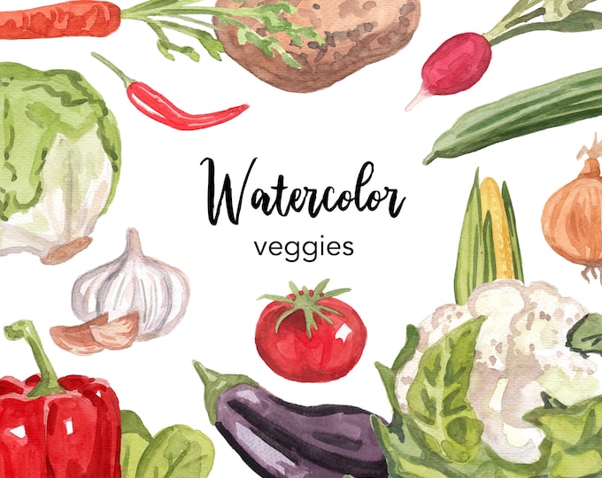WATERCOLOR CLIPART, Tea Clipart, Watercolour Clipart Set, Commercial ...