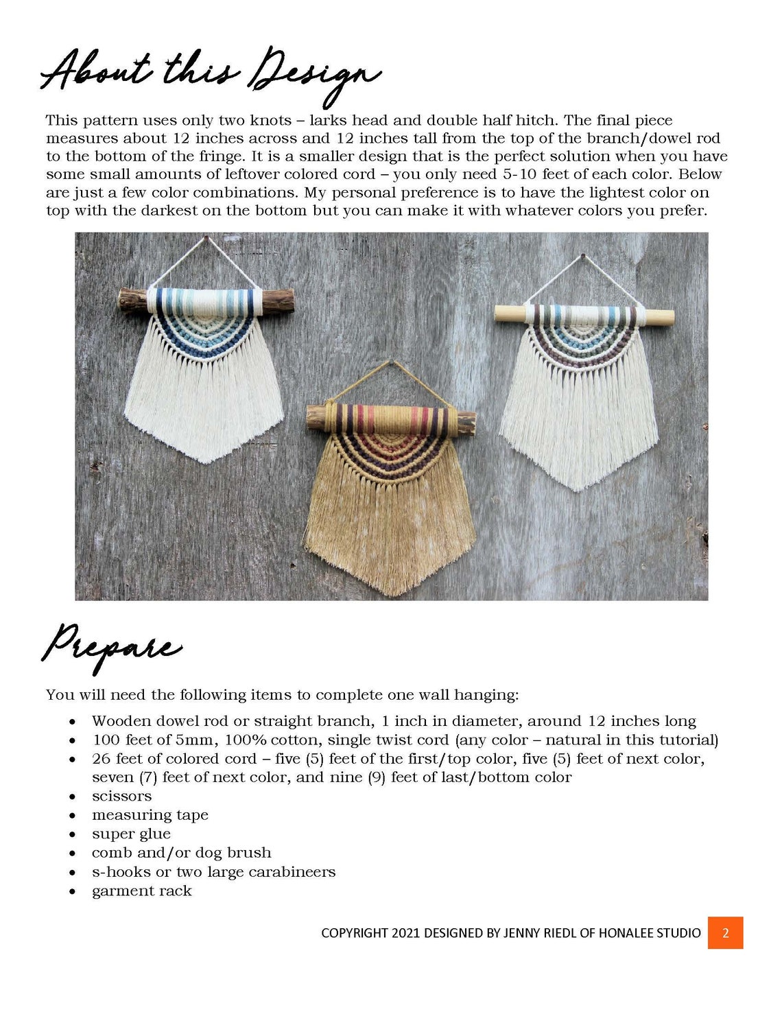 Macrame Half Mandala Semi Circle Pattern PDF Tutorial Instant Download ...