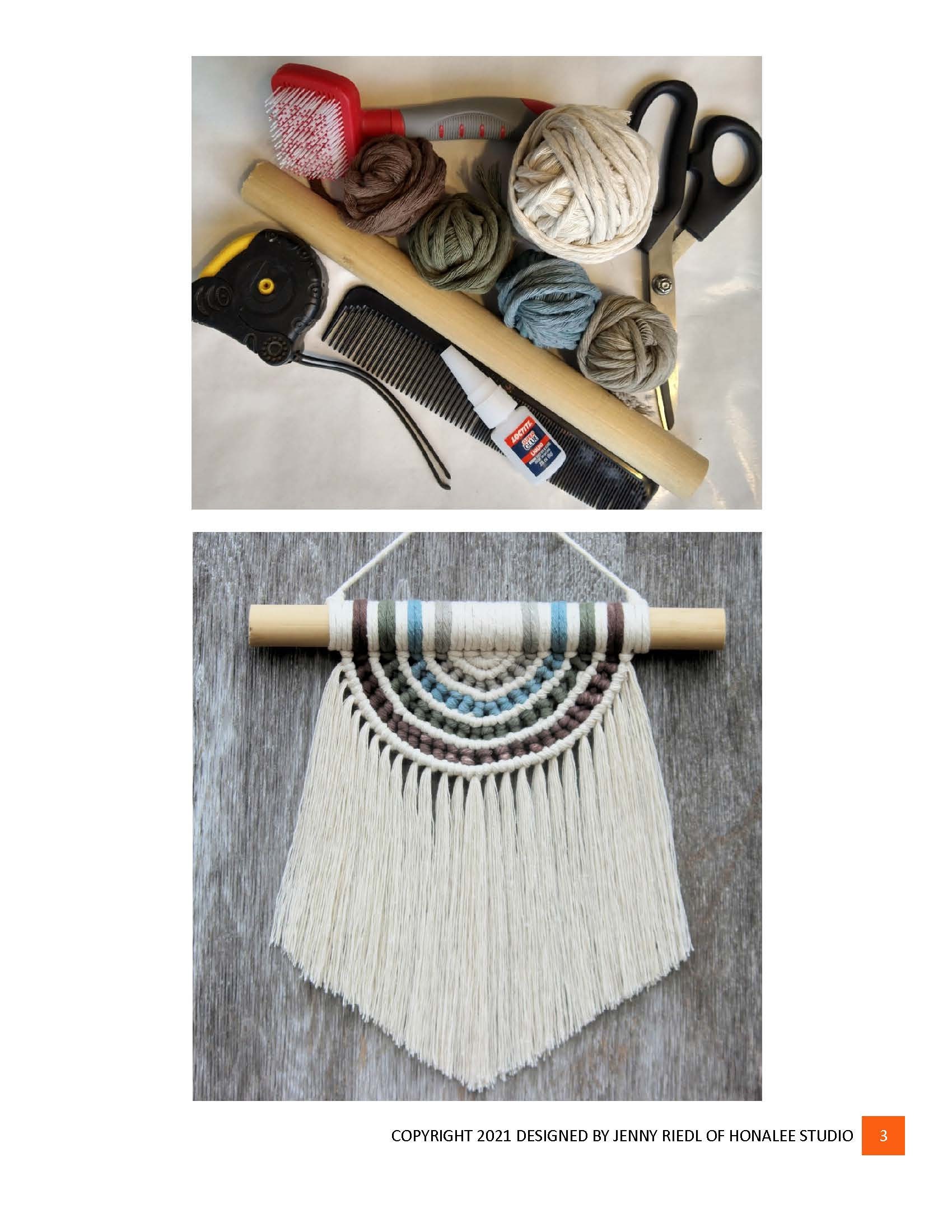 Macrame Half Mandala Semi Circle Pattern PDF Tutorial Instant - Etsy