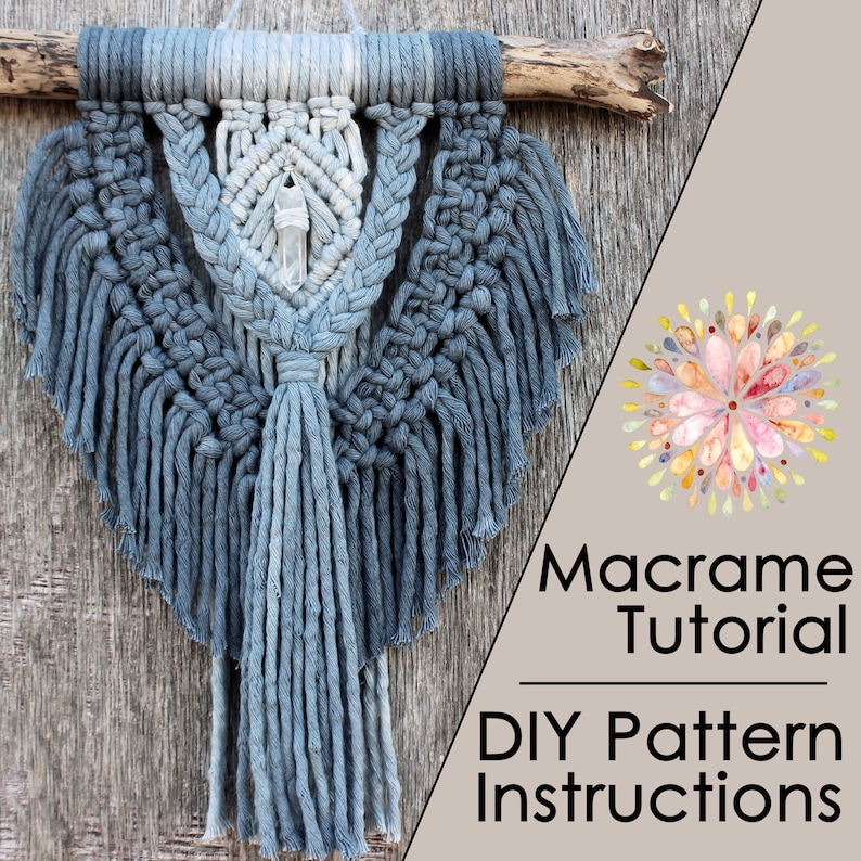 Macrame Pattern PDF Tutorial Instant Download DIY Macrame Wall | Etsy