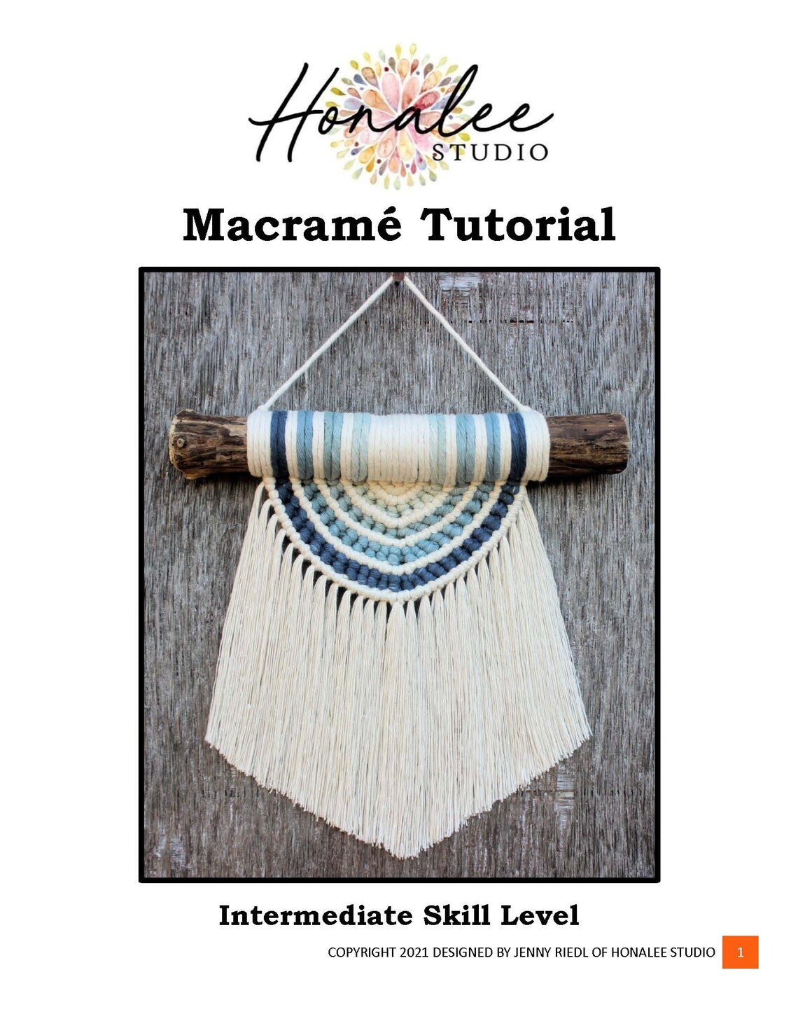 Macrame Half Mandala Semi Circle Pattern PDF Tutorial Instant - Etsy