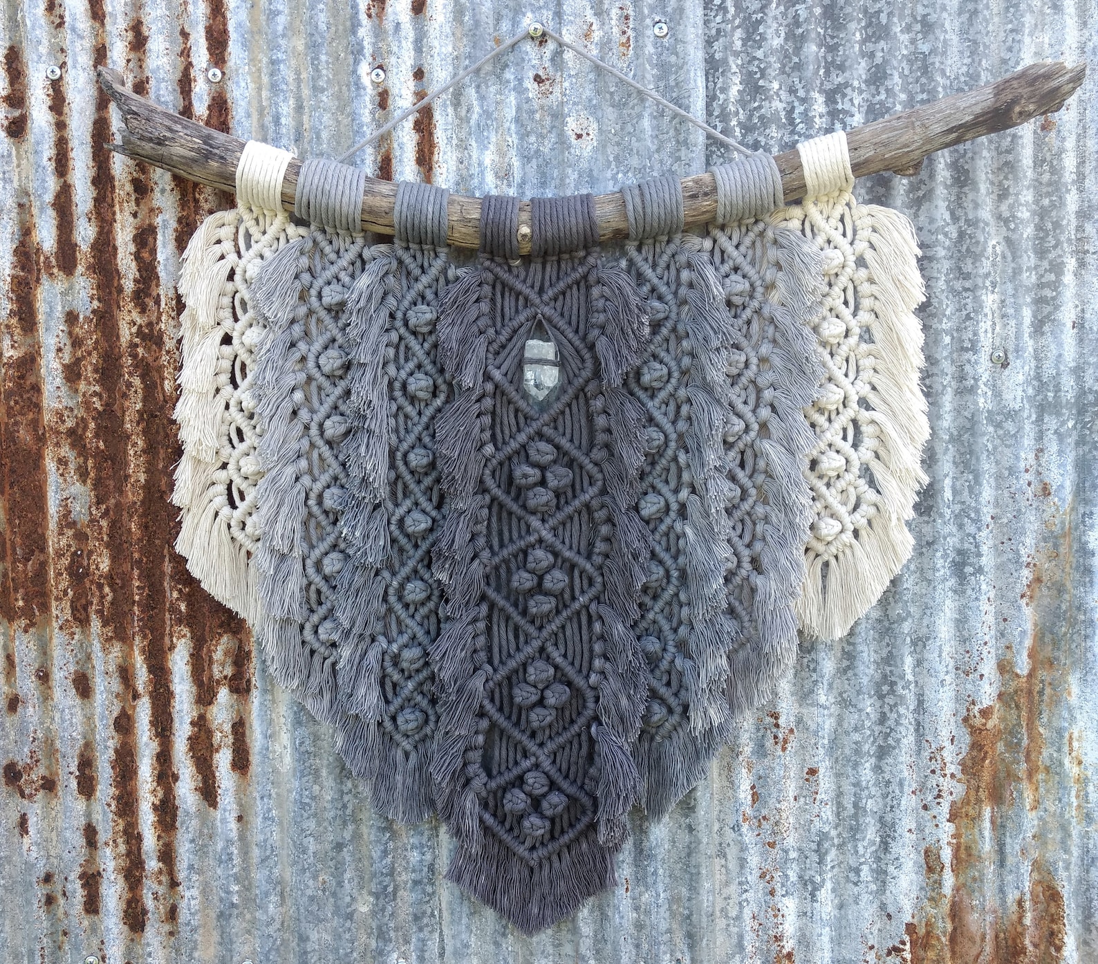 Macrame Pattern PDF Tutorial Download DIY Feather Fringe Wall - Etsy