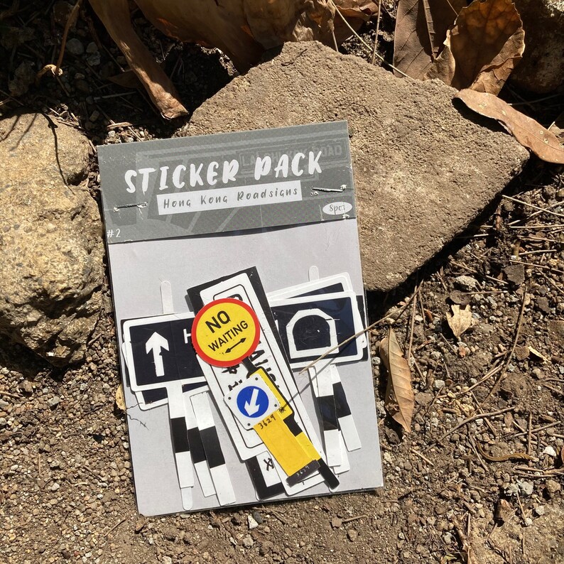 Sticker Pack 02 Hong Kong Roadsign - Etsy