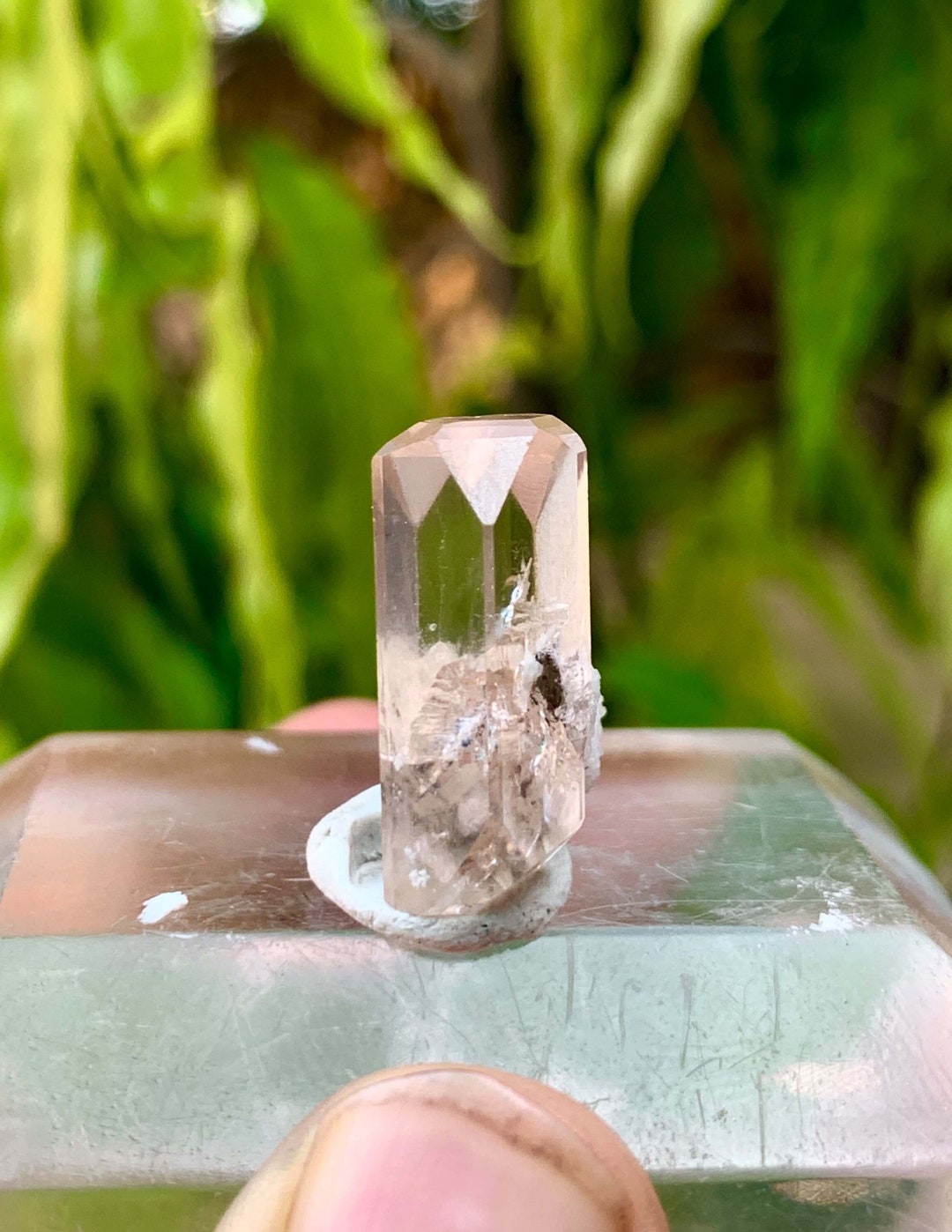 Natural Terminated Imperial Topaz Crystal Combine Feldspar From Skardu ...