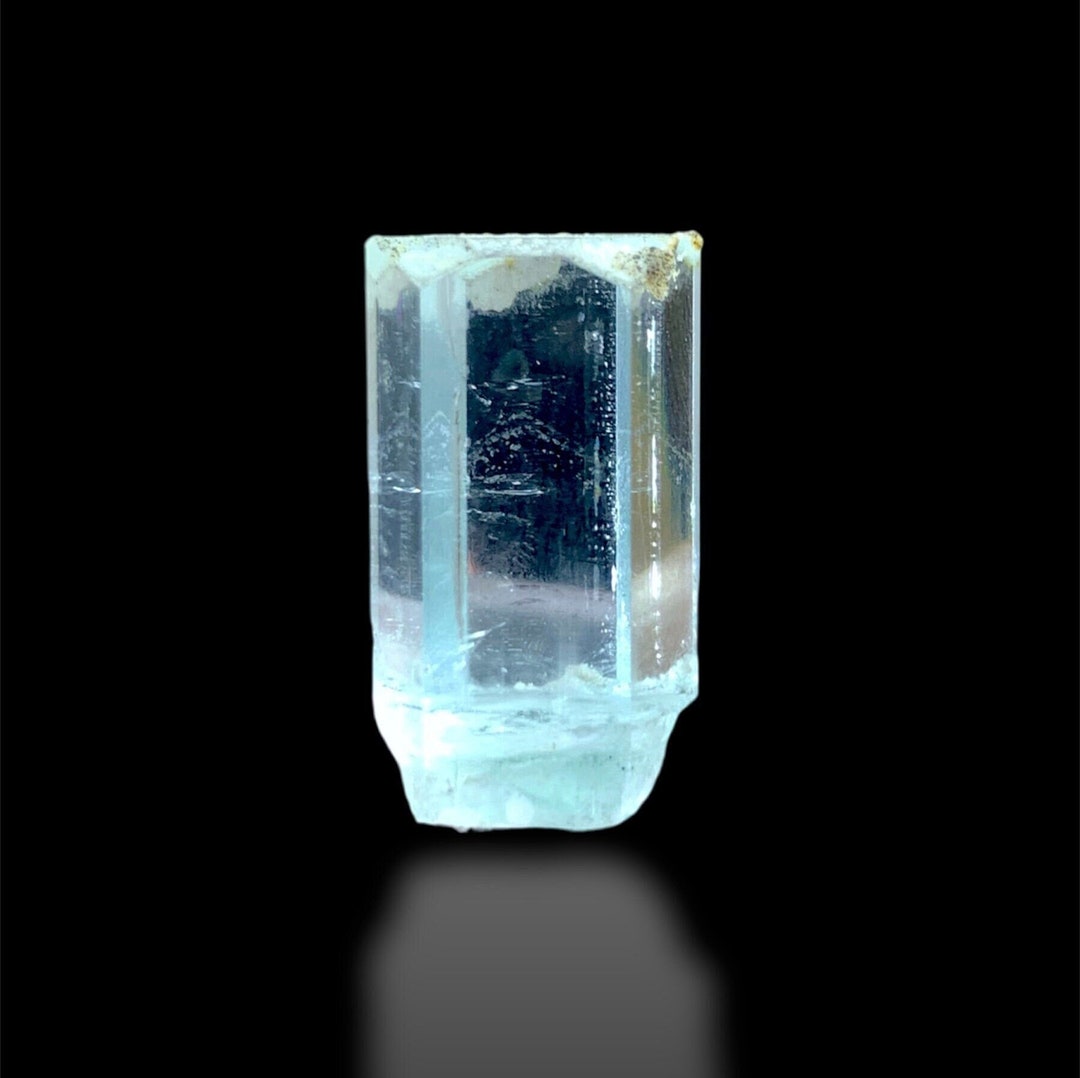 Natural Step Termination DNA Helix Aquamarine Crystal From Haramosh ...