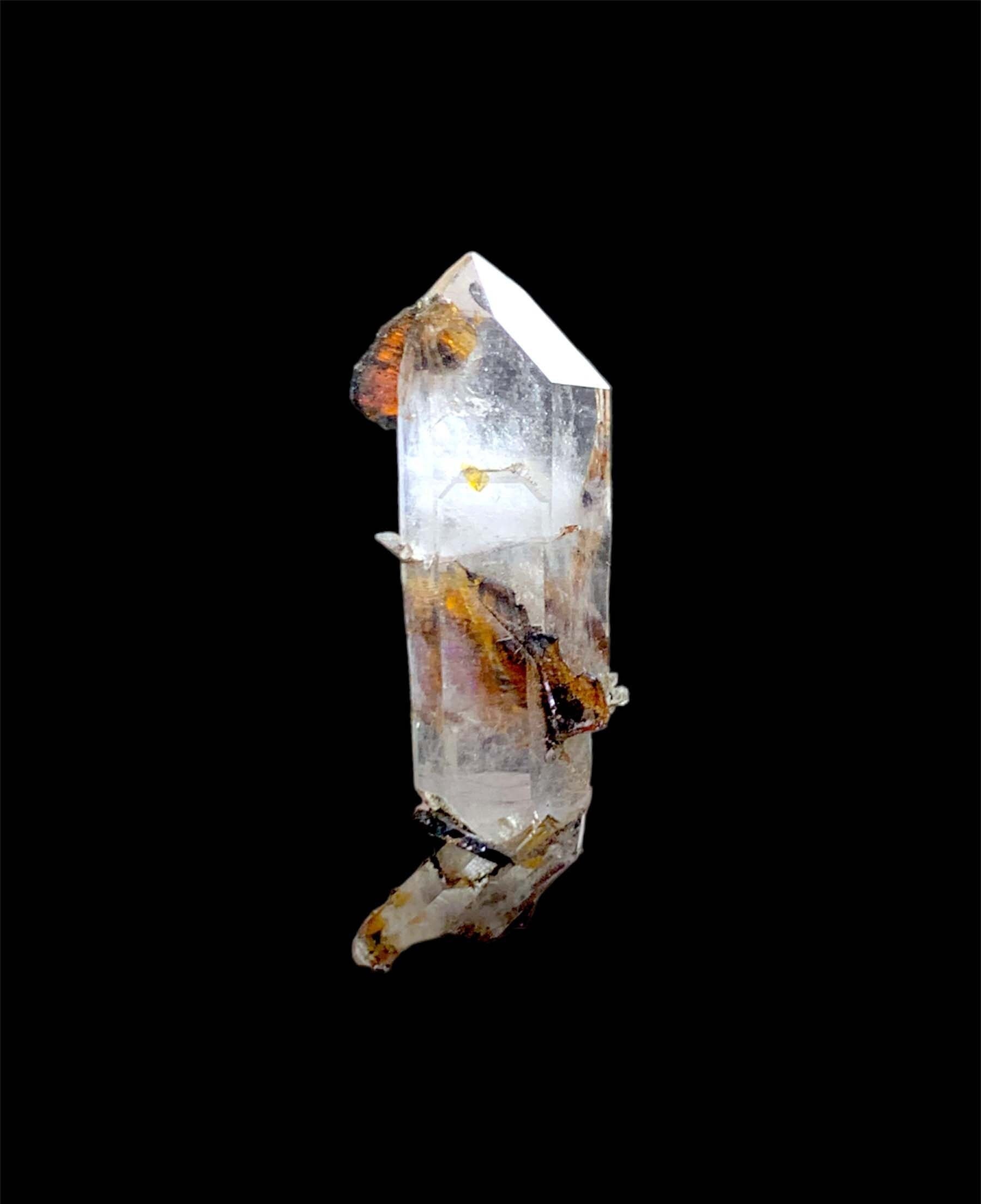 Natural Terminated Red Brookite With Quartz, Brookite Crystals, Rare ...