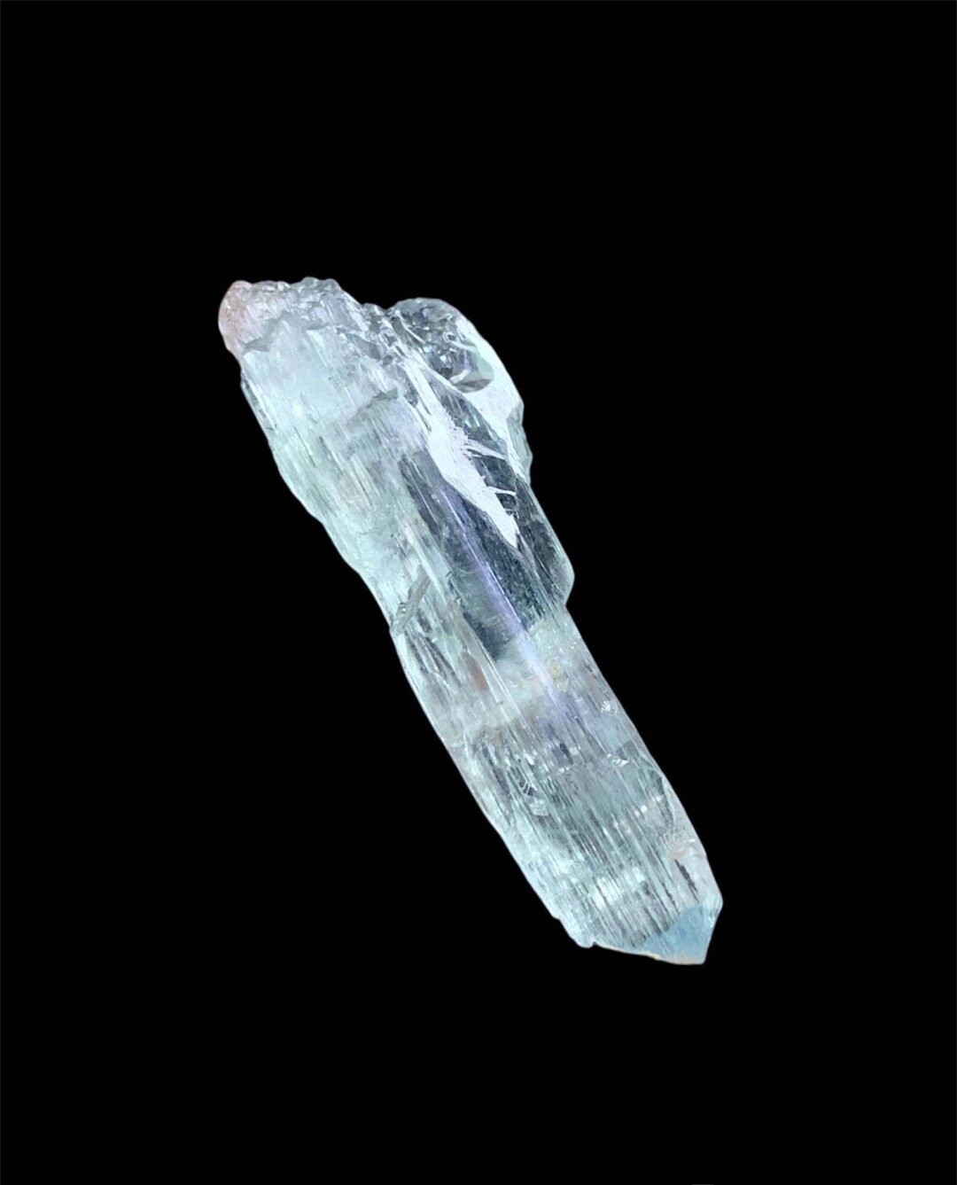 Natural Gemmy Blue Kunzite Crystal , Terminated Kunzite Crystal ...