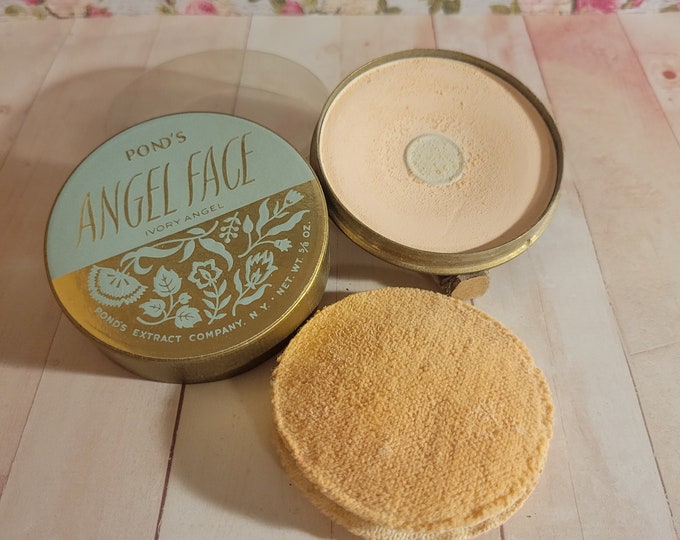 Late 1950s Vintage Pond's "angel Face" Powder Foundation - Etsy