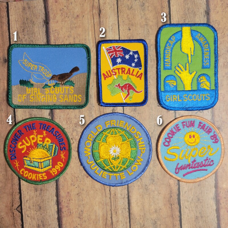 Girl Scout Patches - Etsy