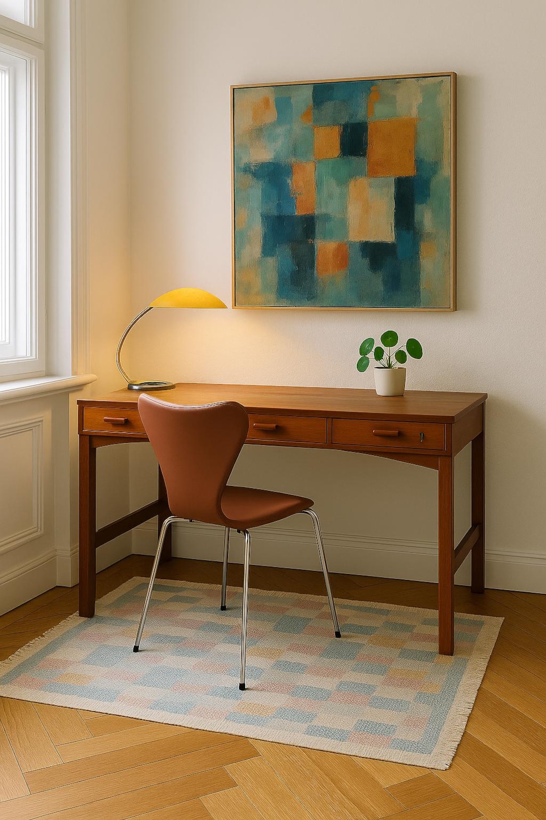 60s Retro Danish Teak Desk Mid Century Desk Vintage Desk Table - Etsy