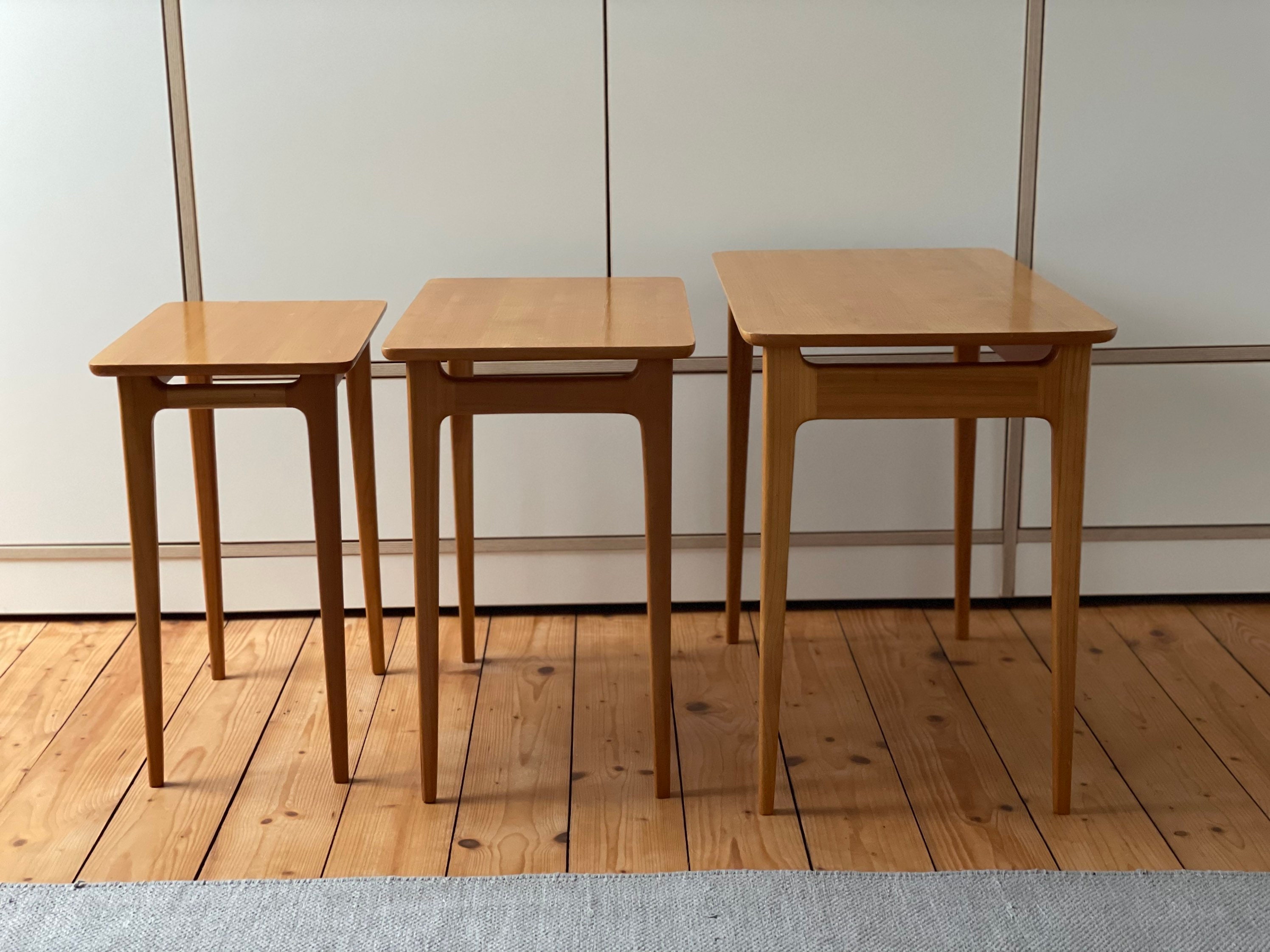 Rare 60s 70s Lotos 60s Nesting Tables Mid Century Modern Design Table ...