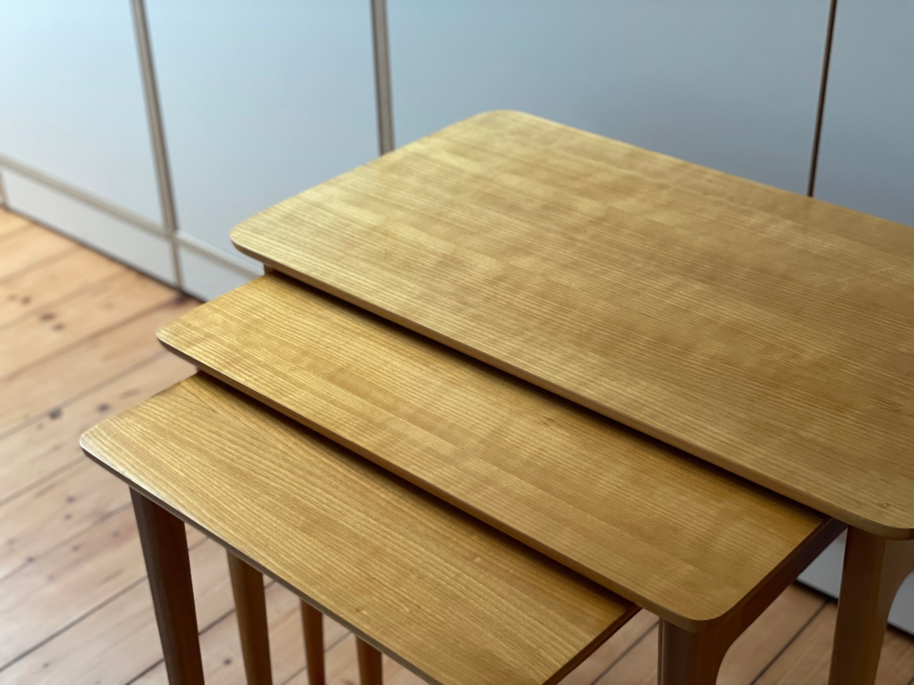 Rare 60s 70s Lotos 60s Nesting Tables Mid Century Modern Design Table ...