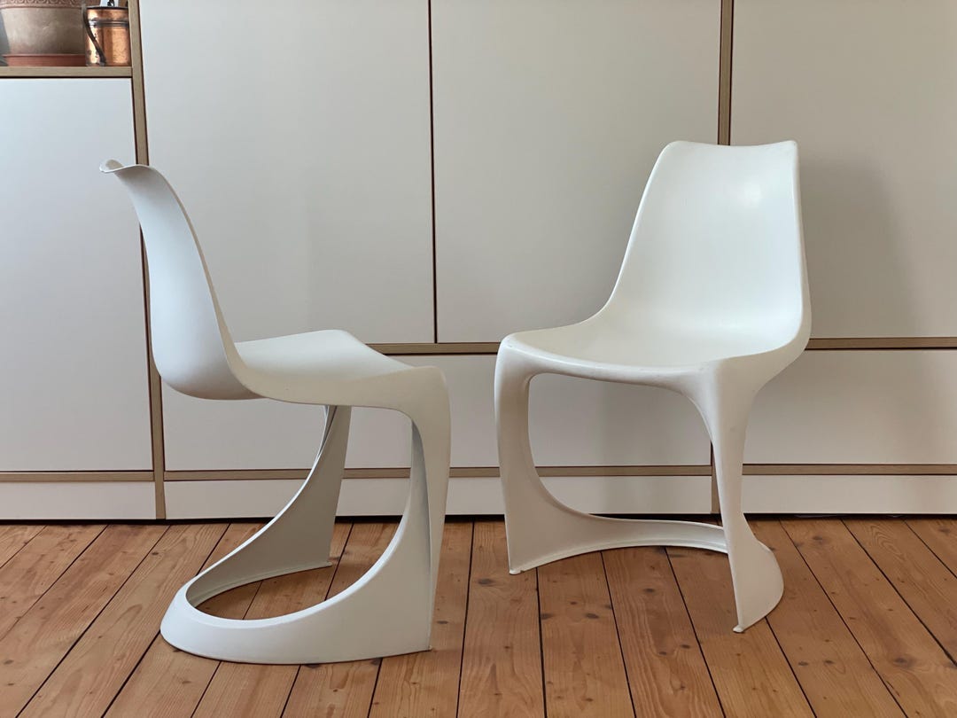 Super Rare! 2x 1960s Nielaus Cantilever Chairs for Cado Steen ...