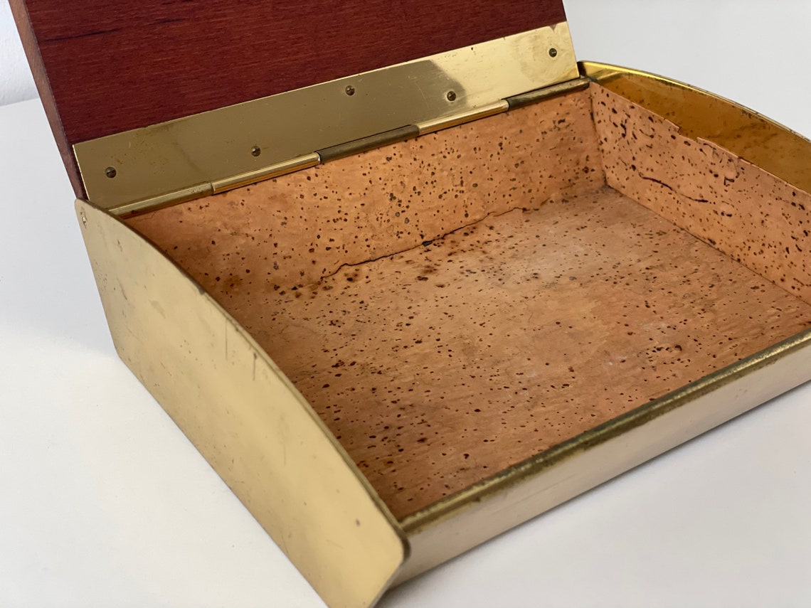 Beautiful Modern Mid Century 60s Teak Humidor Retro 50s 60s Box Box - Etsy