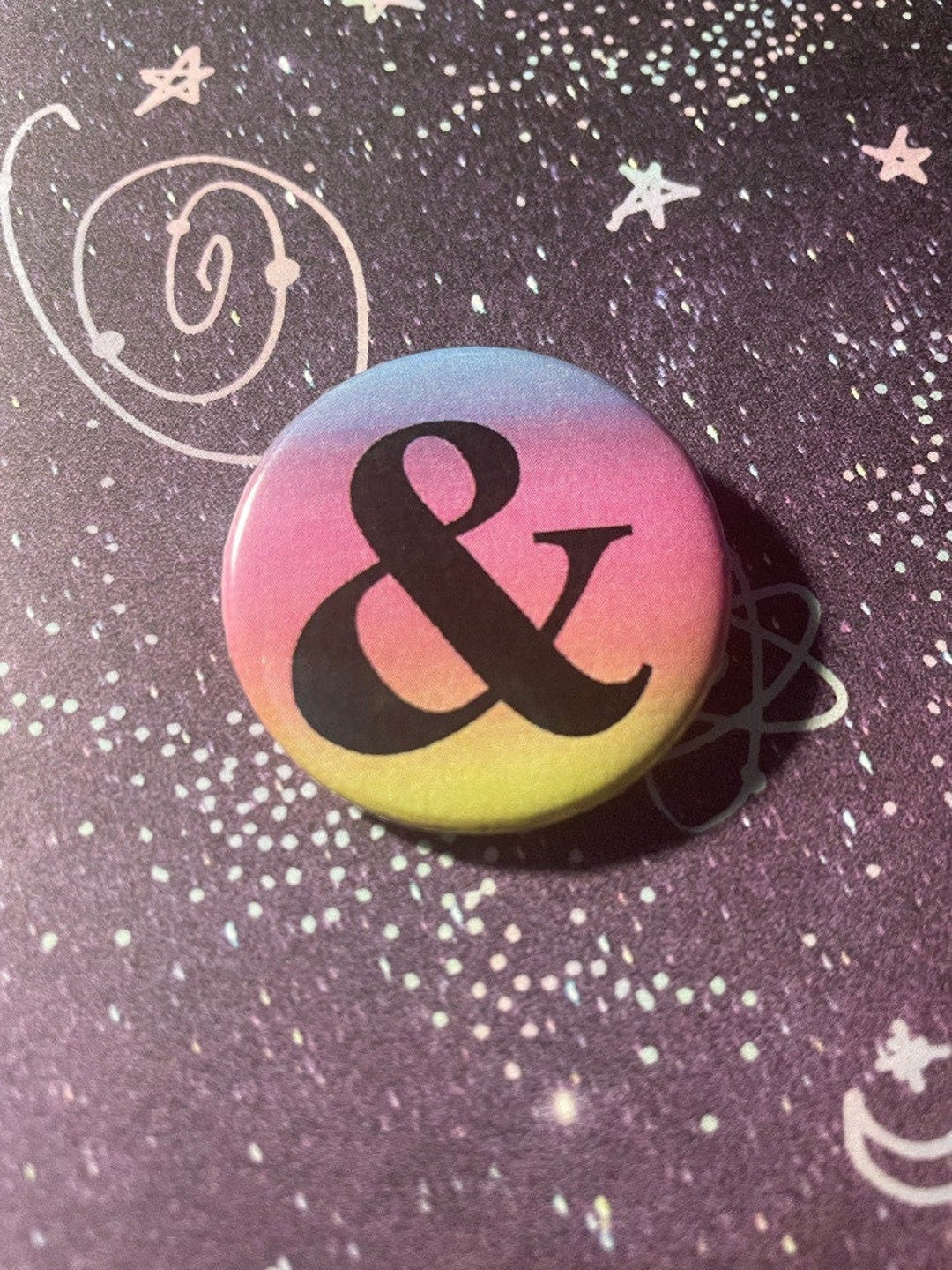 Watercolor Medium Plural Pride Pins || DID OSDD DDNOS System - Etsy