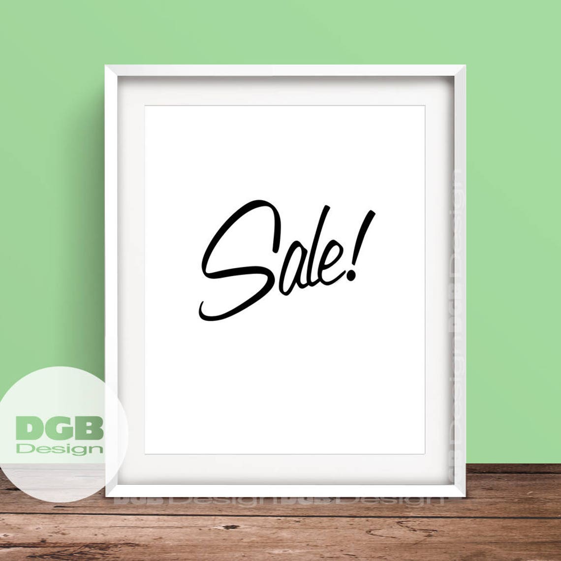 Sale! Signage Printable, Retail Store Sign, Classic, PRINTABLE Art ...