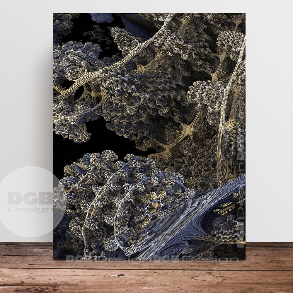 DMT Machine Black Art PRINTABLE Math Mandelbrot Set HR - Etsy