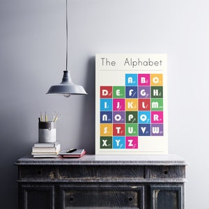 The Alphabet Printable Classroom Poster A2 / Great for Kids Rooms Too ...