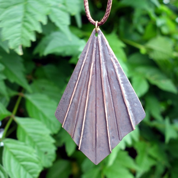 Fold Formed Pendant - Etsy