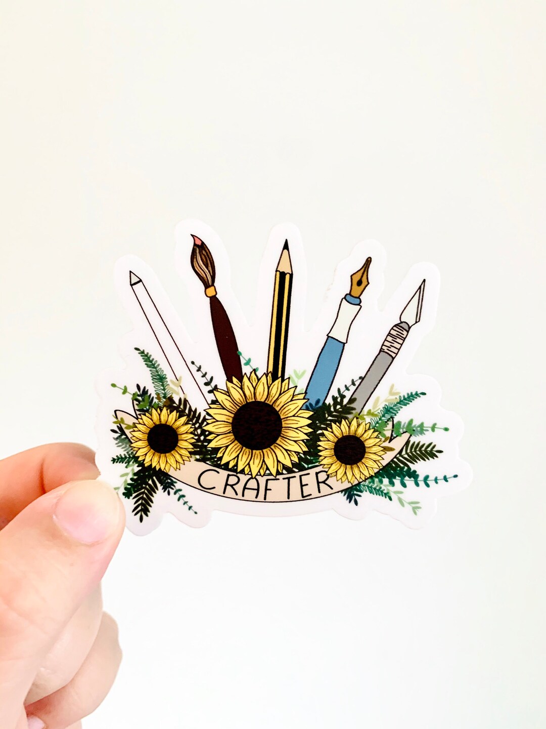Crafter Waterproof Sticker Tools of the Trade Designer - Etsy