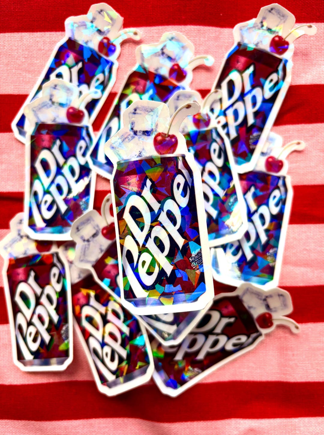Dr Drink Inspired Holographic Die Cut Sticker | Cute Sticker | Dr ...