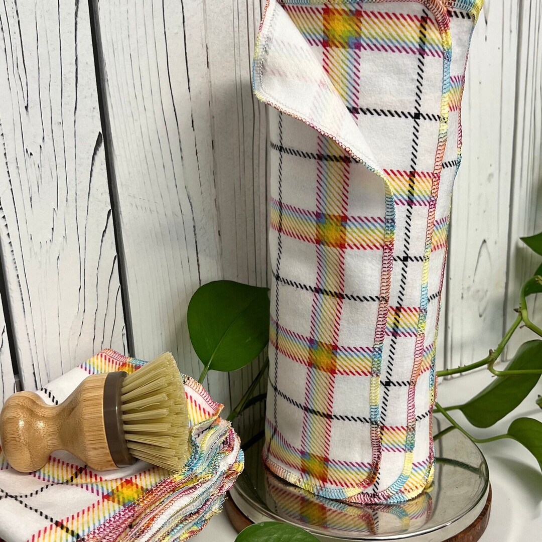12 Cotton Reusable Paper Towel, Paperless Towels , Zero Waste Home, Eco ...