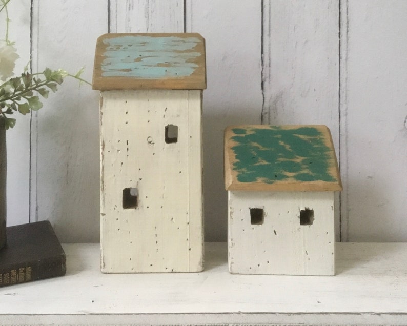 Wooden House Handmade Coastal Cottages Unique Gift Home - Etsy
