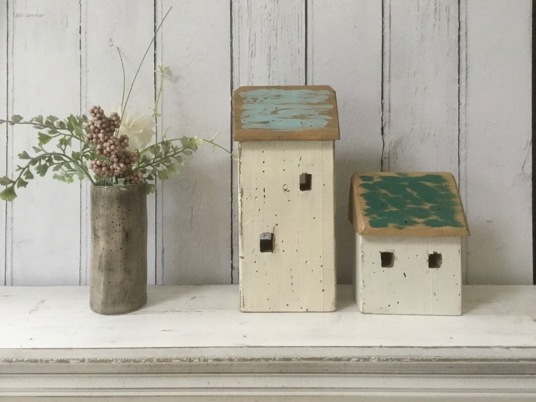 Wooden House Handmade Coastal Cottages Unique Gift Home - Etsy