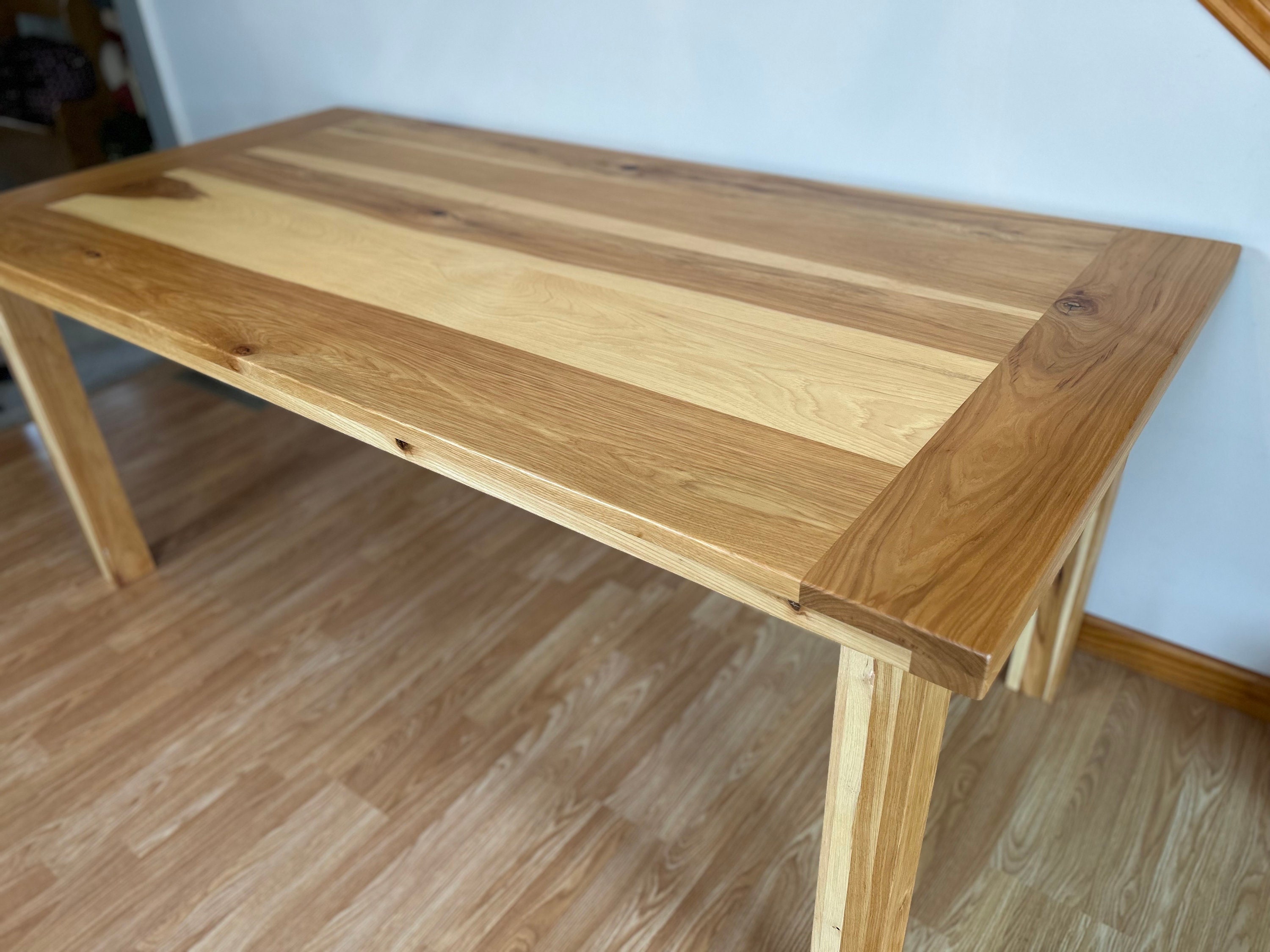 Handmade Hickory Dining Room Table - Etsy