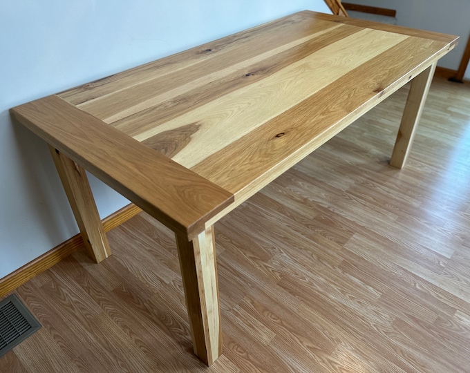 Handmade Hickory Dining Room Table - Etsy