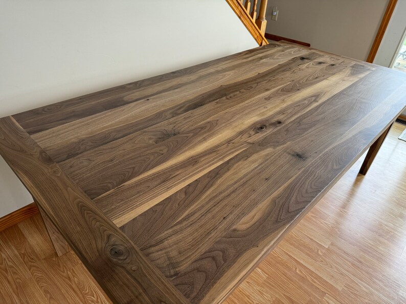 Handmade Walnut Dining Room Table - Etsy