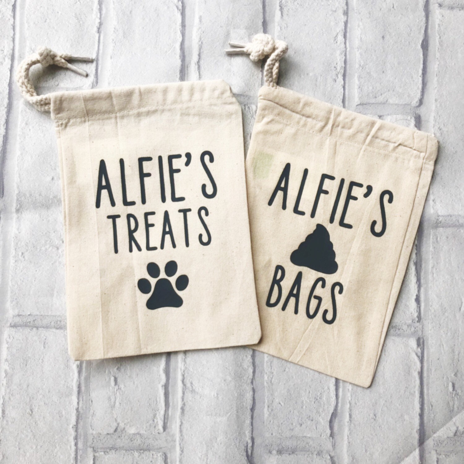 Personalised Dog Treat Bag & Poo Bag Holder Dog Puppy | Etsy Personalised Dog Treat Bag & Poo Bag Holder Dog Puppy | Etsy