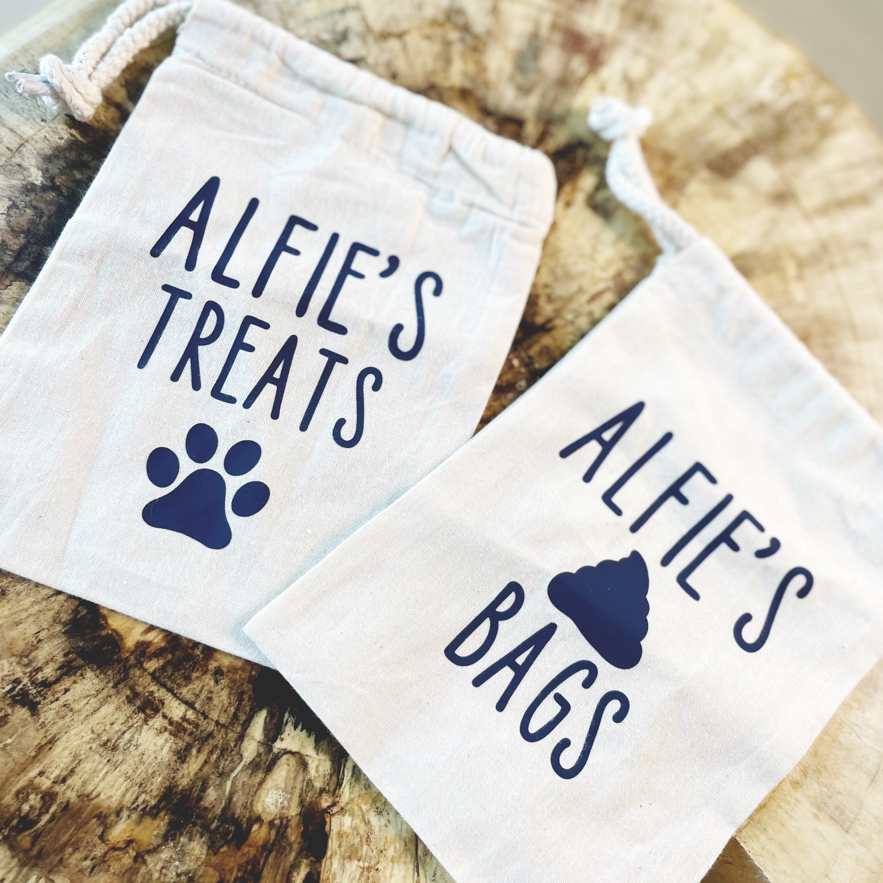 Personalised Dog Treat Bag & Poo Bag Holder Dog Puppy | Etsy Personalised Dog Treat Bag & Poo Bag Holder Dog Puppy | Etsy