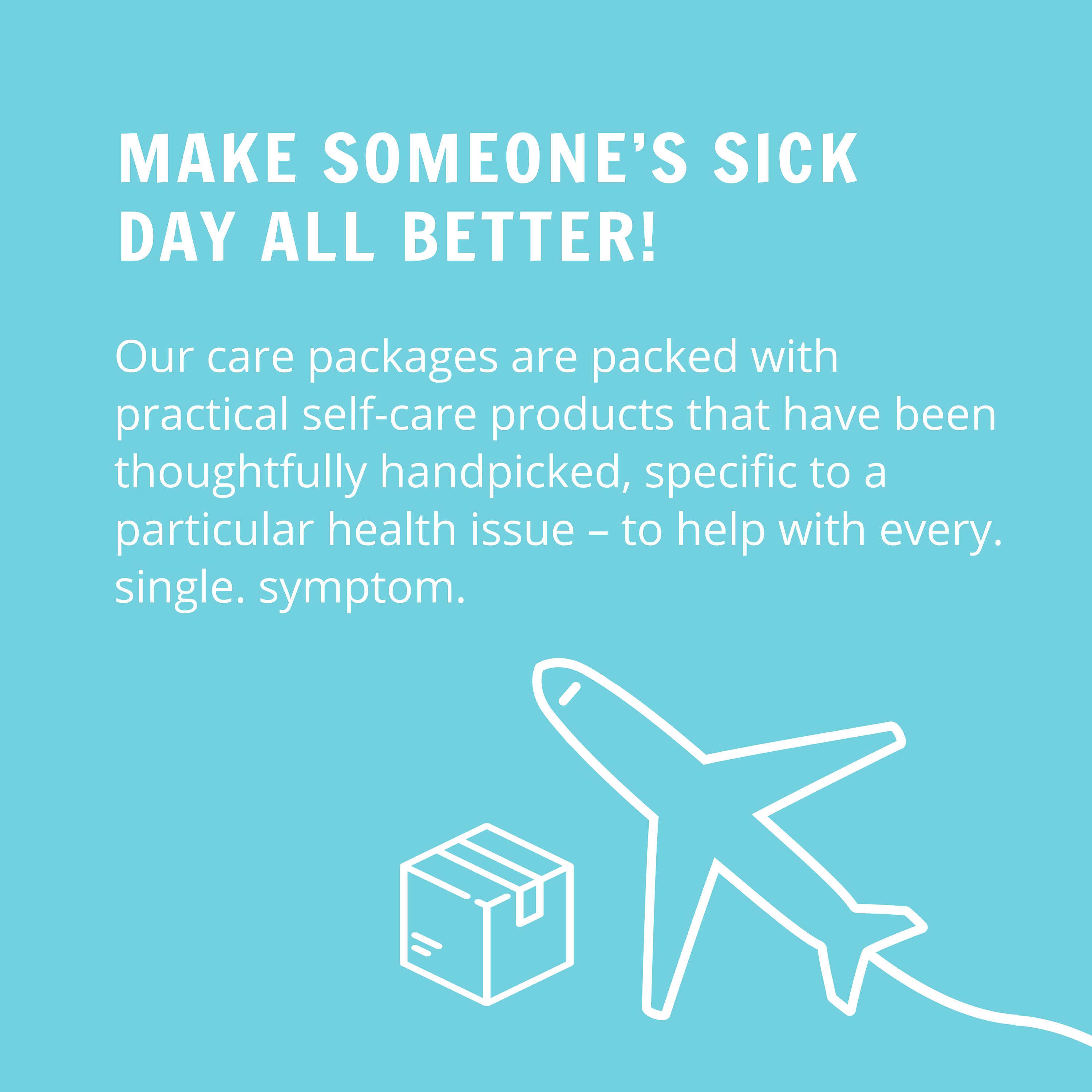 Care Package for Sick Friend With General Illness Like Cold or Flu, Get ...
