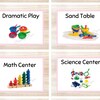 Boho Preschool Center Signs: 15 Printable Classroom Labels (instant ...