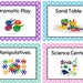 Preschool Center Signs: Pastel Polka Dot Classroom Decor (instant ...
