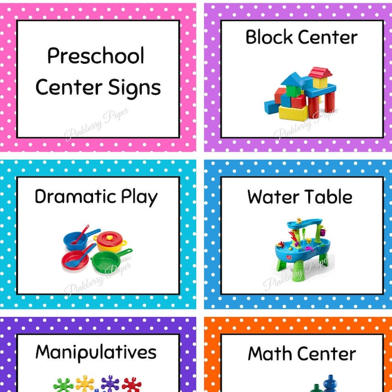 Polka Dot Labels - Etsy