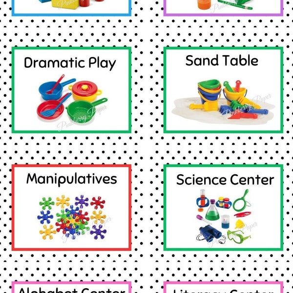 Preschool Center Signs - Etsy