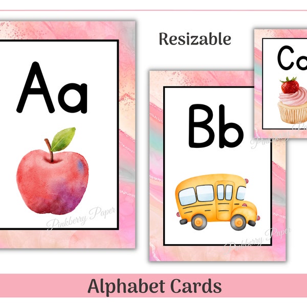 Printable Alphabet Classroom - Etsy